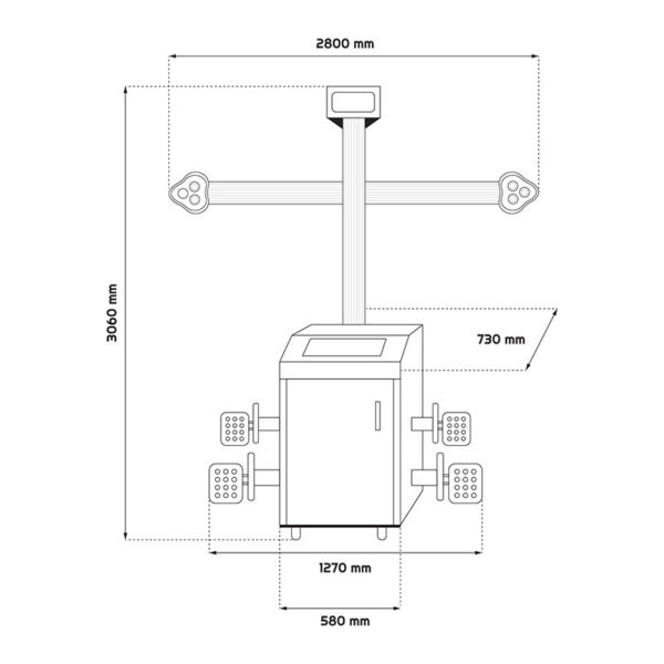 Appareil de géométrie 3D automatique AL3D - Alexyne